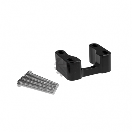 Direct Mount +1'' Riser CNC Black With Screws Talaria / Sur-Ron / E...